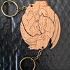 Interlocking Fox and Dragon Keychains Friendship or Relationship ...