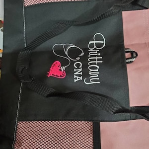 Personalized Monogrammed CNA Tote Bag Nurse Nursing Gift RN LPN Bsn ...