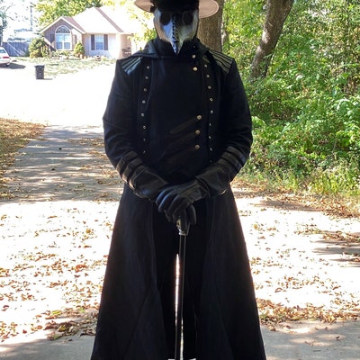 Schnabel Plague Doctor Mask in Leather choose Color - Etsy