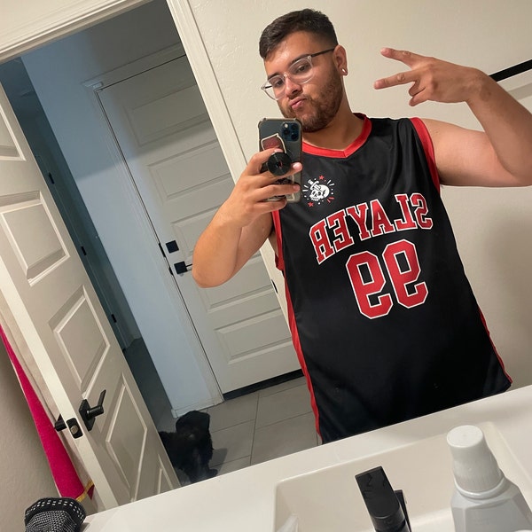 OSRS 99 Slayer Recycled Unisex Basketball Jersey | Runescape Skill Cape ...