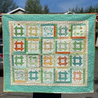 Easy PDF Quilt Pattern Simply Delightful Quilt Pattern in 6 - Etsy Canada