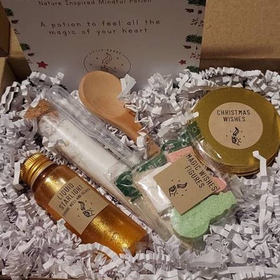 Wooden Potion Play Set Wooden Bowls and Spoons All Natural Toys Gift ...