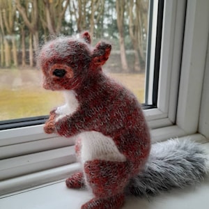 KNITTING PATTERN Red Squirrel - Etsy UK