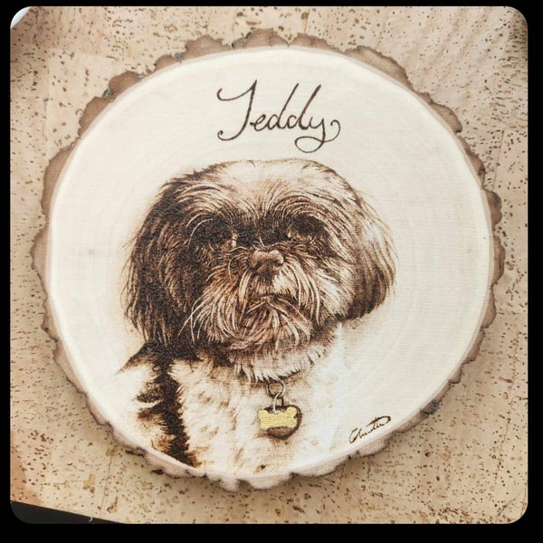 Octopus Garden Pyrography, Wood Burning of Octopus, Octopus Artwork ...