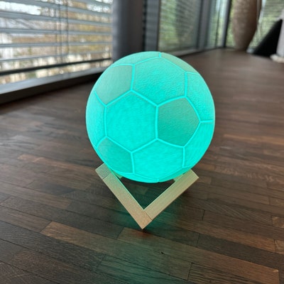 Unique 3D Printed Bedside Lamp Modern Art Deco Table Lamp, Cool and ...