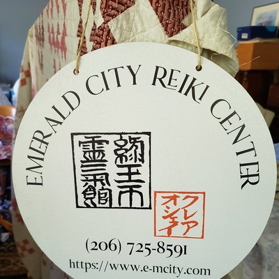 Small Business Booth Hanging Sign Your Actual Logo Round Creative Moon ...