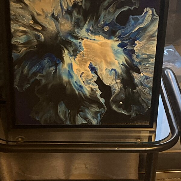 Tangled Clouds Large Original Hand Made Artwork by Molly's Artistry 24 ...