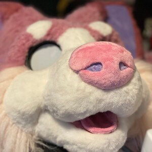Fursuit Nose Pattern and Tutorial Pickable Plush Dog Snout - Etsy