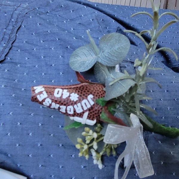 Personalized Football Rose - Etsy