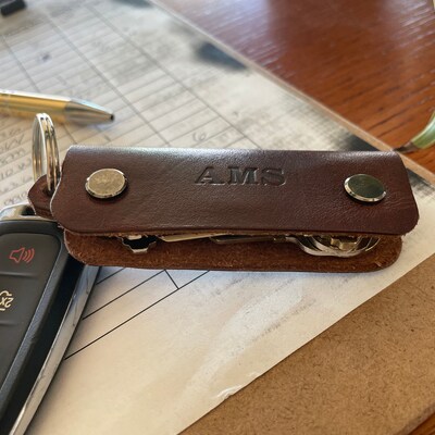 Luxury Leather Key Holder, Leather Key Chain, Leather Key Wallet ...