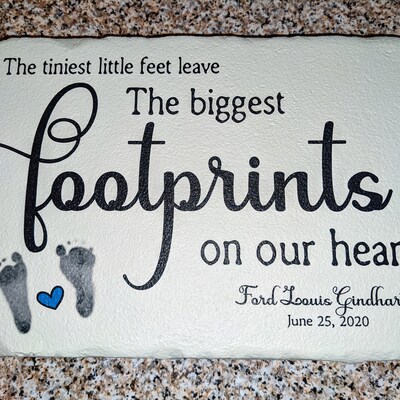 Miscarriage Memorial Stone Baby Loss Sympathy Gift Personalized Garden ...