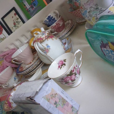 BHS Victorian Rose Dinner Plate 10.5 - Etsy UK