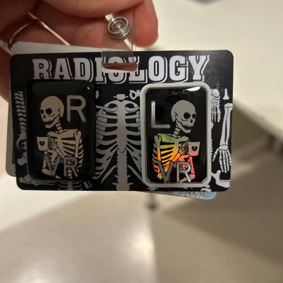 Student X-ray Marker Set White Border Xray Markers Glitter X-ray ...