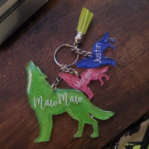 Customizable Morgan Horse Glitter Keychain Personalized - Etsy