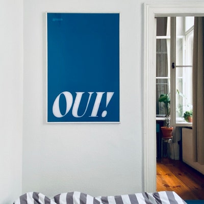 Alles Gut Poster Print Vintage Poster Bauhaus Poster Typography Print ...