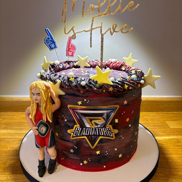 Gladiators Cake Topper Set. - Etsy UK