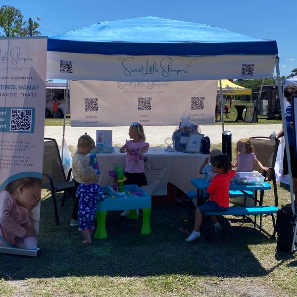 Tent Banner Bundle Package to Transform Standard 10x10ft Event Tent ...