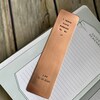 Invictus Quote on a Hand Stamped Copper Bookmark I Am the - Etsy UK