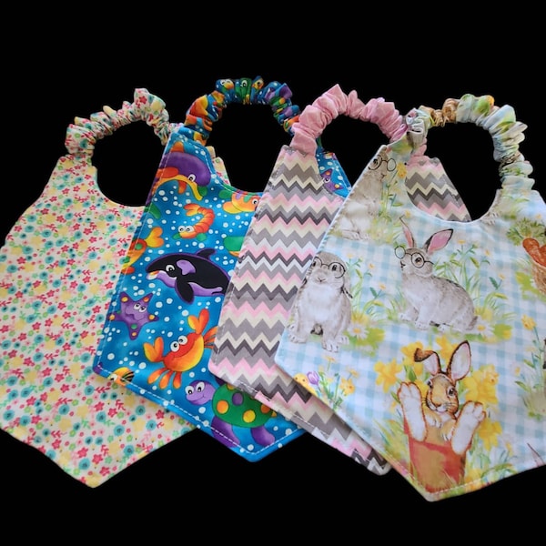 Pullover Bib Pattern: Elastic Neckline, Newborn Gift (PDF Pattern) - Etsy
