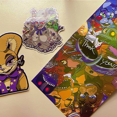 FNAF Window Decals - Etsy
