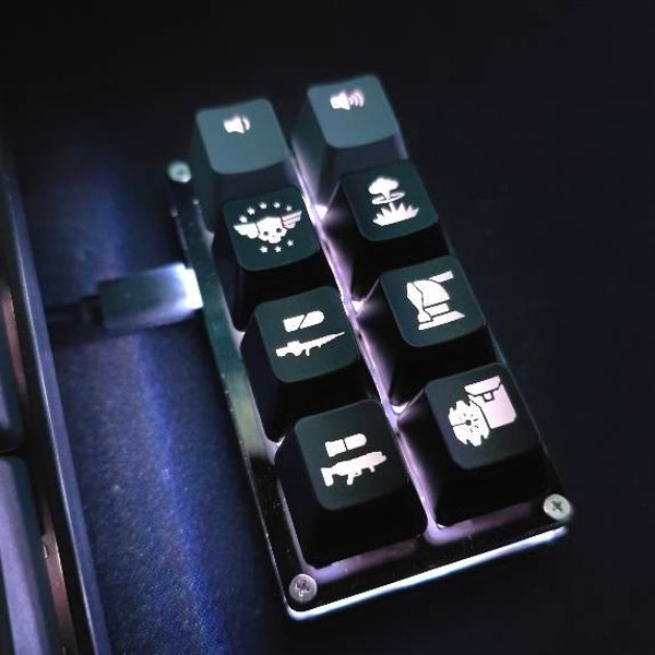 Helldivers 2 Keycap Set, Backlit (4) - Etsy UK