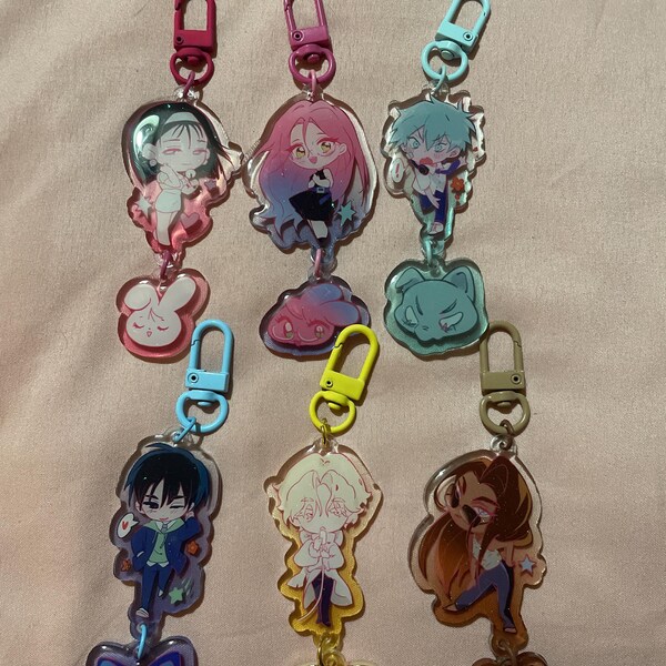 Alien Stage Linked Charms | Ivan | Mizu | Luka | Till | Hyunna | - Etsy