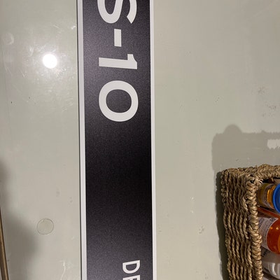 S-10, Chevrolet S-10 Sign, Chevrolet S-10 Gift, Chevrolet S-10 Owner ...