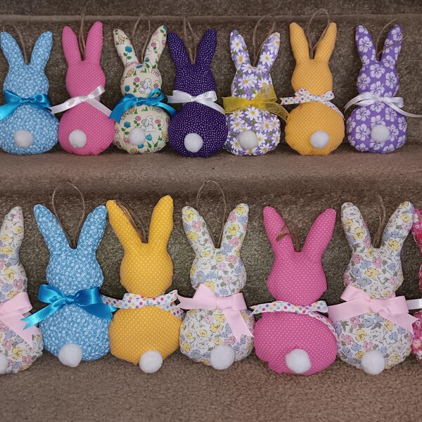 DIY Easter Bunny, PDF Sewing Pattern, Easter Ornament, Easy Sewing ...