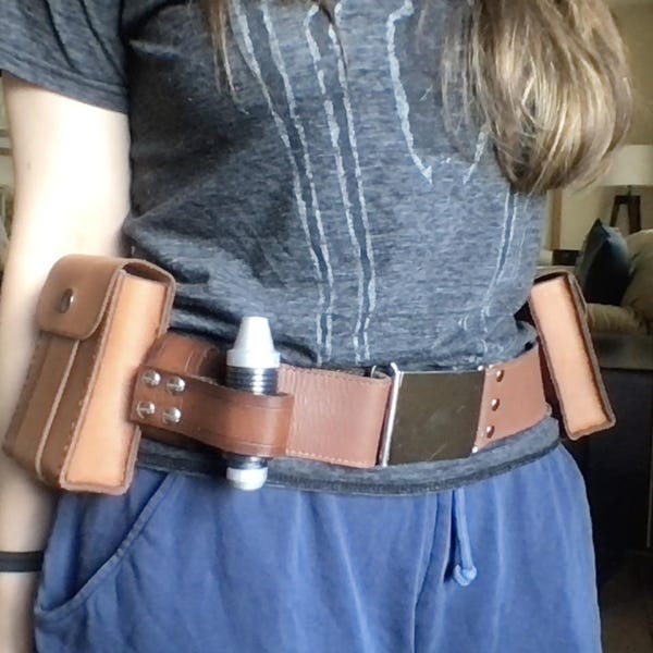Deadpool & Wolverine Inspired Leather Belt and Pouches - Etsy