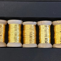 Japanese Gold Threads. A Medley of Goldwork Materials for Embroiderers ...