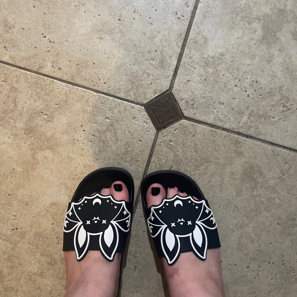 Bat Slides - Women's Sizes 6-11 - Etsy