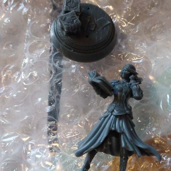 Elle the Musketeer 8K D&d/pathfinder 32mm 75mm 100mm Miniature RPG ...