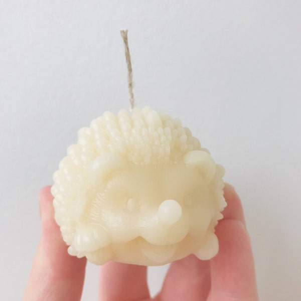 3D Hedgehog Silicone Soap Mold Soap Mold Silicone Molds Hedgehog Candle ...