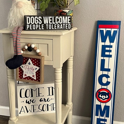 CHICAGO CUBS Address Sign cubbies Custom Made With - Etsy