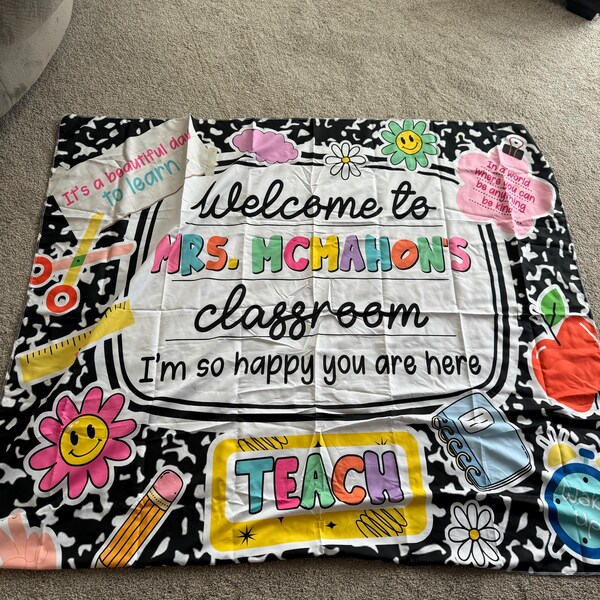 Custom Teacher Doorsign 3D Laser Cut, Back to School Gift, Teacher ...