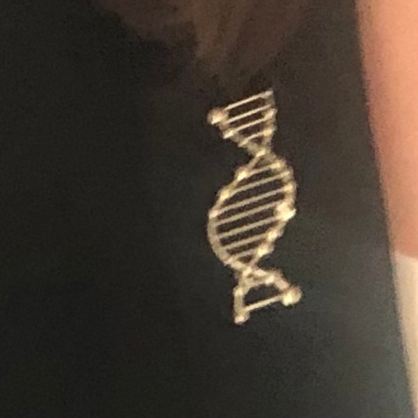 DNA Double Helix Pin - Etsy