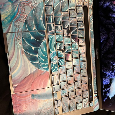 Crystal MacBook Skin Mac 15 Inch Decal Labradorite Stone Skin MacBook ...