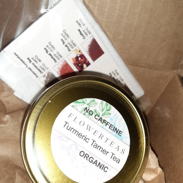 Loose Leaf Tea Samples in Test Tubes With Cork Top Variety of Flavors ...