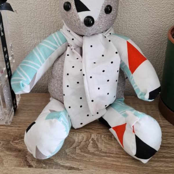 Memory Bear Pattern + Video + Tutorial , DIY Keepsake Teddy Bear - Etsy