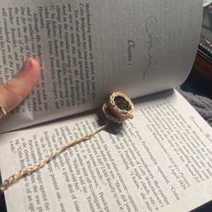 Snail Bookmark PATTERN // Cottagecore Crochet Bookmark Pattern - Etsy