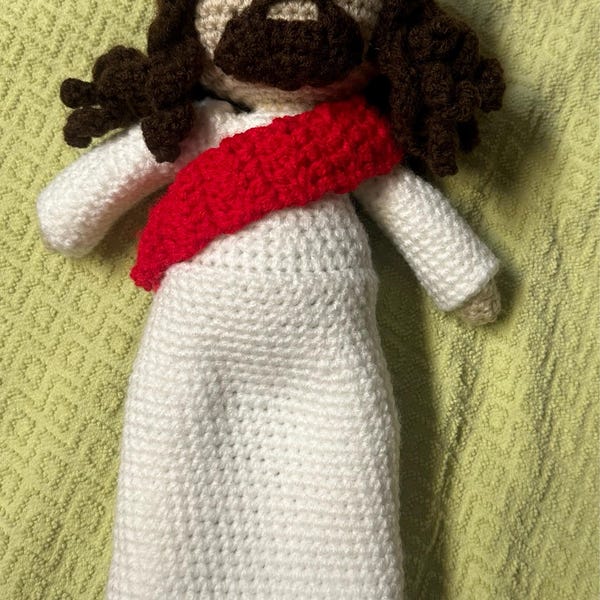 PATTERN: Jesus Crochet Amigurumi, Jesus Stuffed Doll, Jesus Amigurumi ...