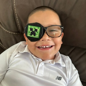 Eyeglass Eye Patch child Miss Mouse - Etsy