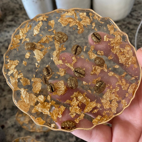 Resin Tray and Coasters - Etsy