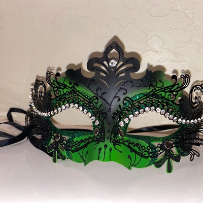 Couple Feather Silver Masquerade Ball Eye Mask Pair for Prom - Etsy