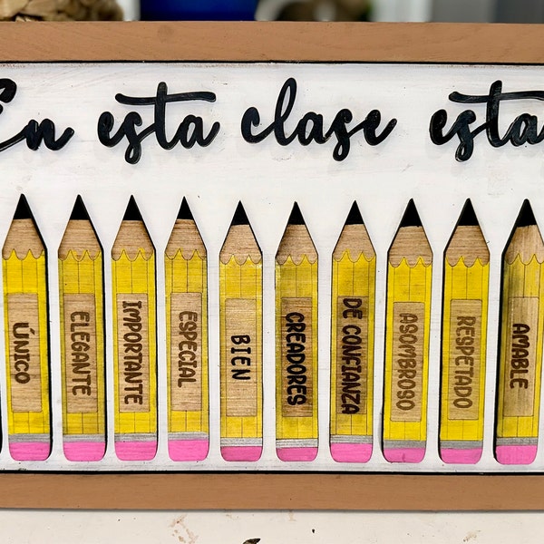 In This Classroom You Are Pencil Decor, Digital Laser File, Svg ...