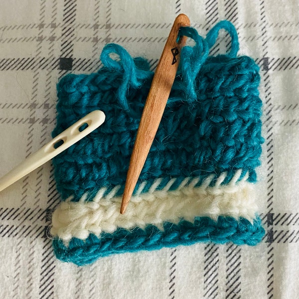 Large Two-eyed Bone Nalbinding Needle - Etsy