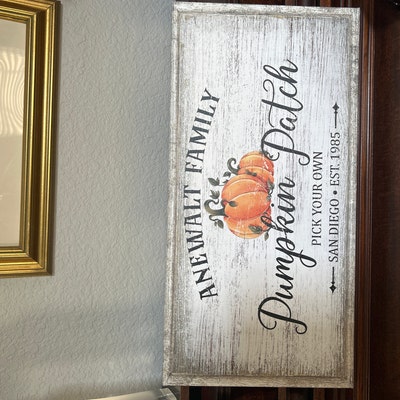 Personalized Haunted House Sign Halloween Entryway Decor - Etsy