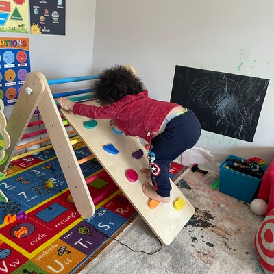 Climbing Triangle With Ramp That Can Be Transformed Into a Climbing ...