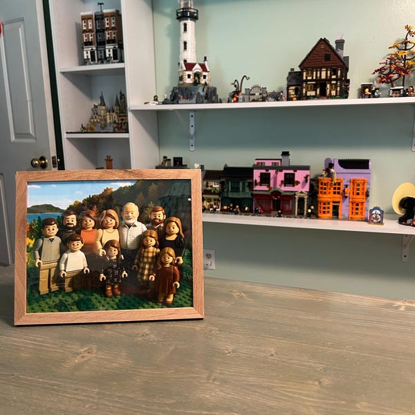 Custom Portrait Inspired by "lego"| Unique Custom Portrait | Digital ...
