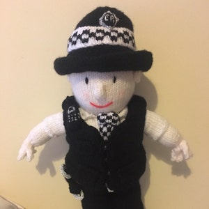 Policeman, Postman and Paramedic Pdf Knitting Pattern - Etsy